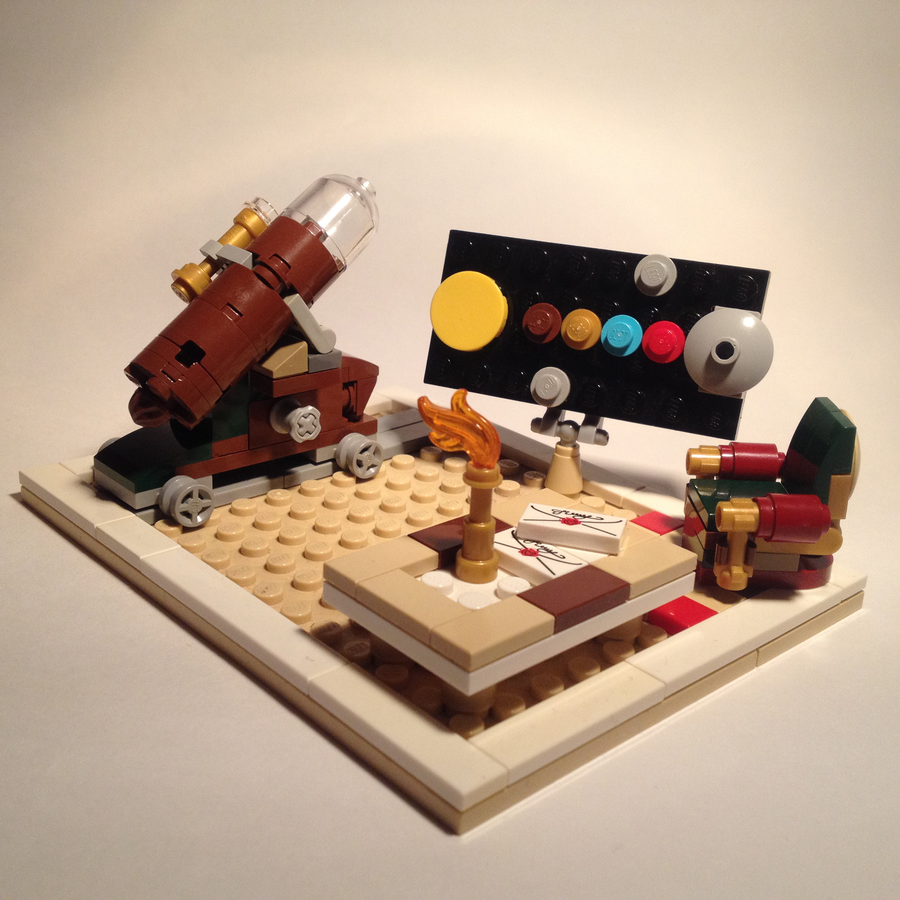 LEGO IDEAS - LEGO Moments in Space - Galileo Dreams
