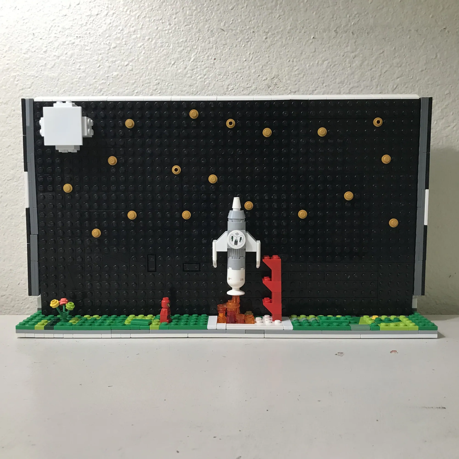 LEGO IDEAS - Design The Ultimate Postcard for Space Exploration - Scene ...