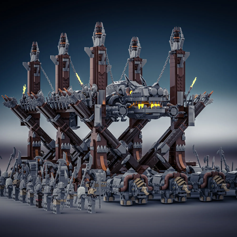 LEGO IDEAS - Exploring the world of Middle-Earth - Scene: GROND! GROND ...