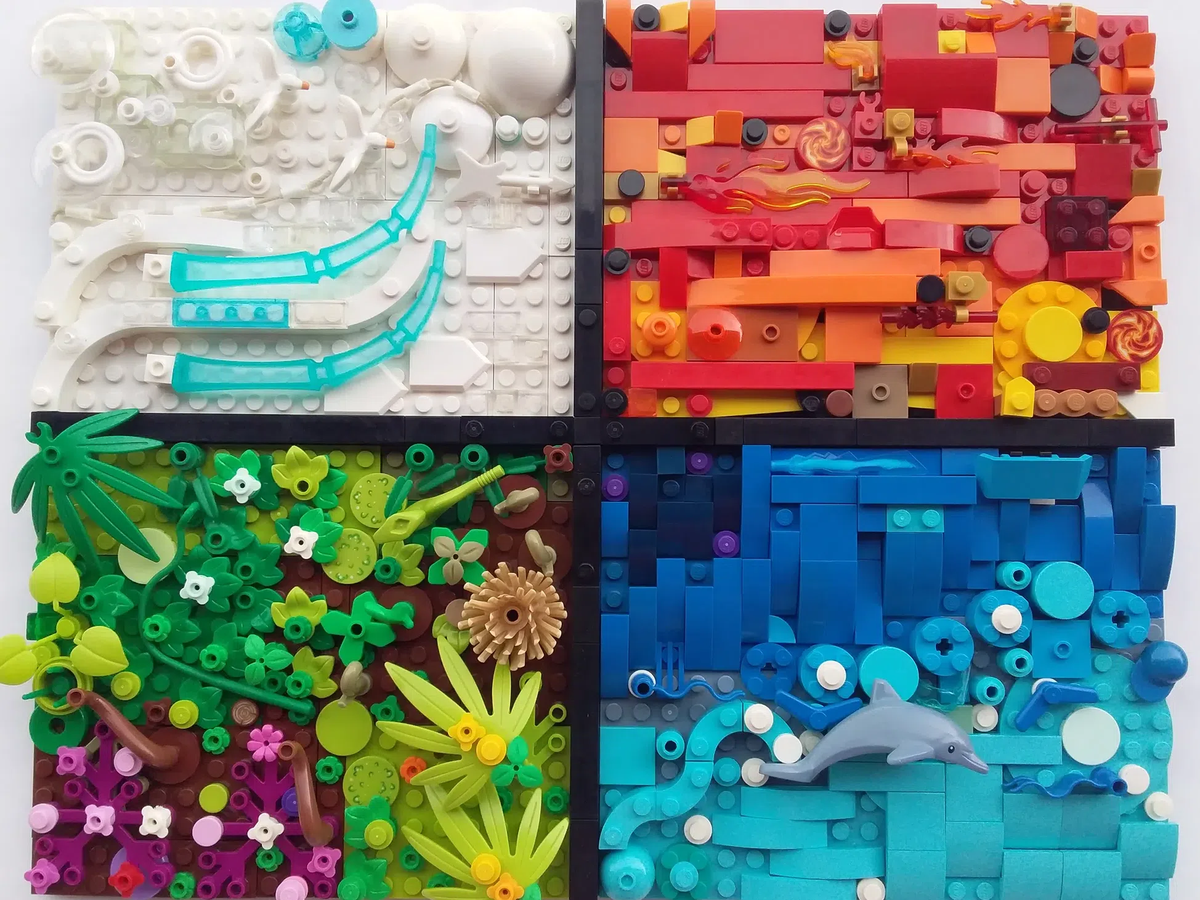 LEGO IDEAS - You’re the final piece! - NATURE: Four Elements