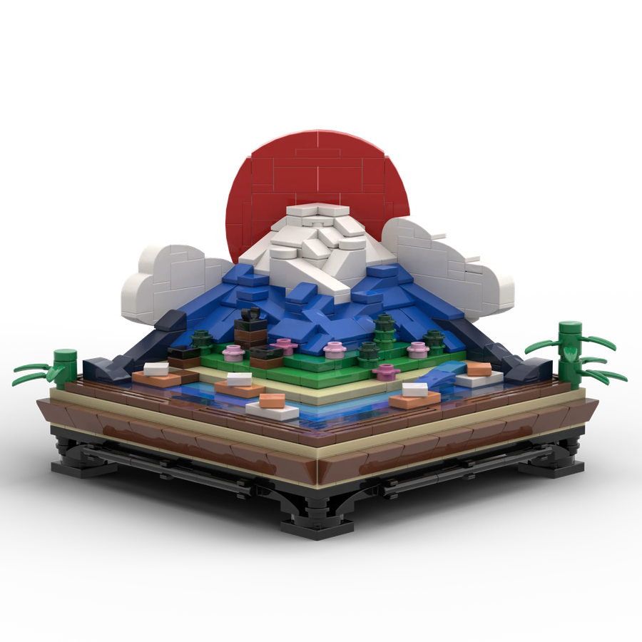 LEGO IDEAS - Celebrate Japanese Culture - Mt. Fuji at Sunrise