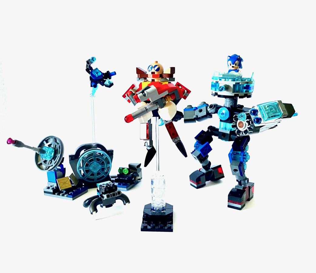 LEGO IDEAS - Dr. Eggman’s Takeover - Flight Suit Eggman and Dr. Sonic's ...