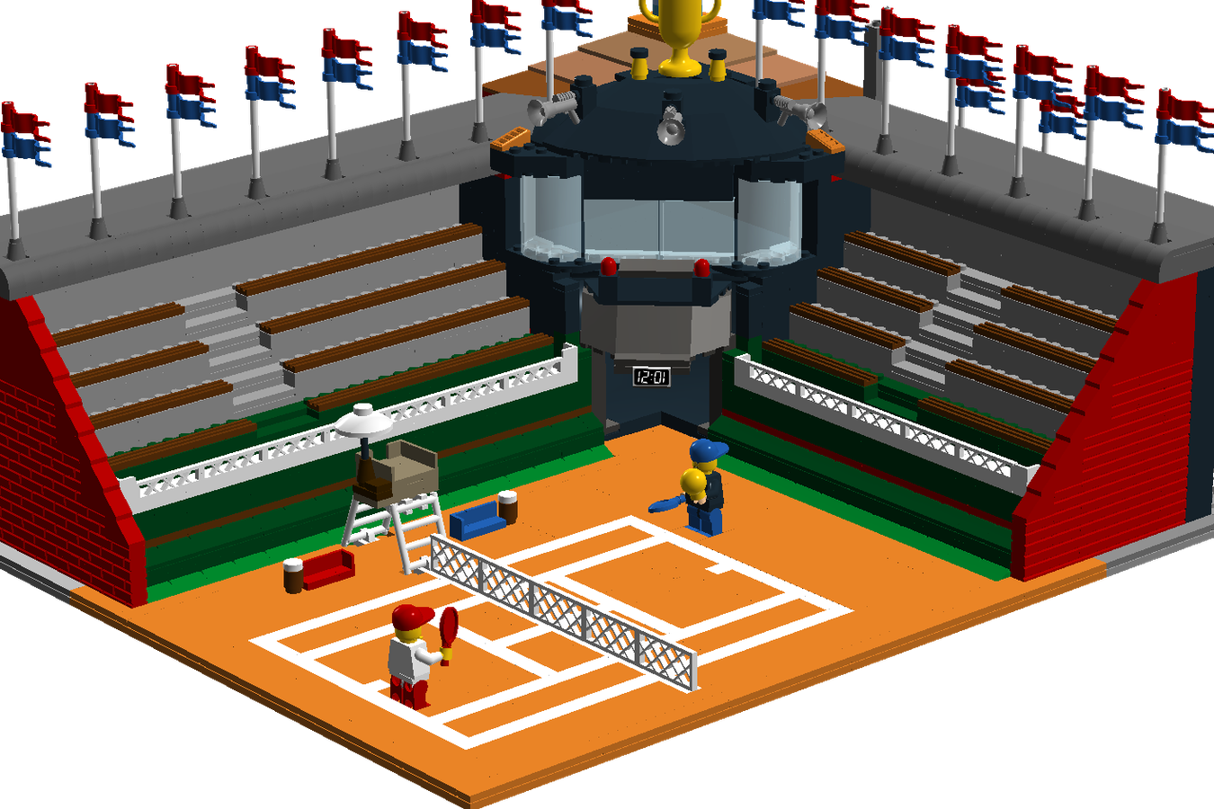LEGO IDEAS - We love sports! - Tennis Court