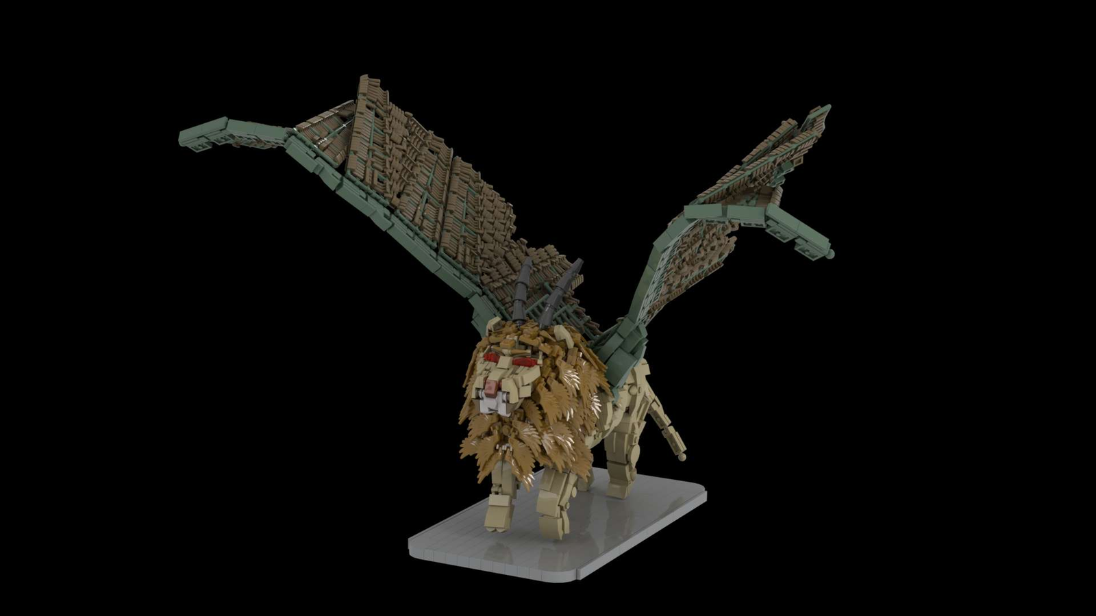 LEGO IDEAS - Magical Builds of the Wizarding World - Creatures - Manticore