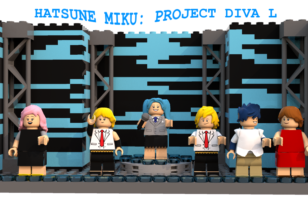 LEGO IDEAS - Music to our ears! - Hatsune Miku: Project Diva L