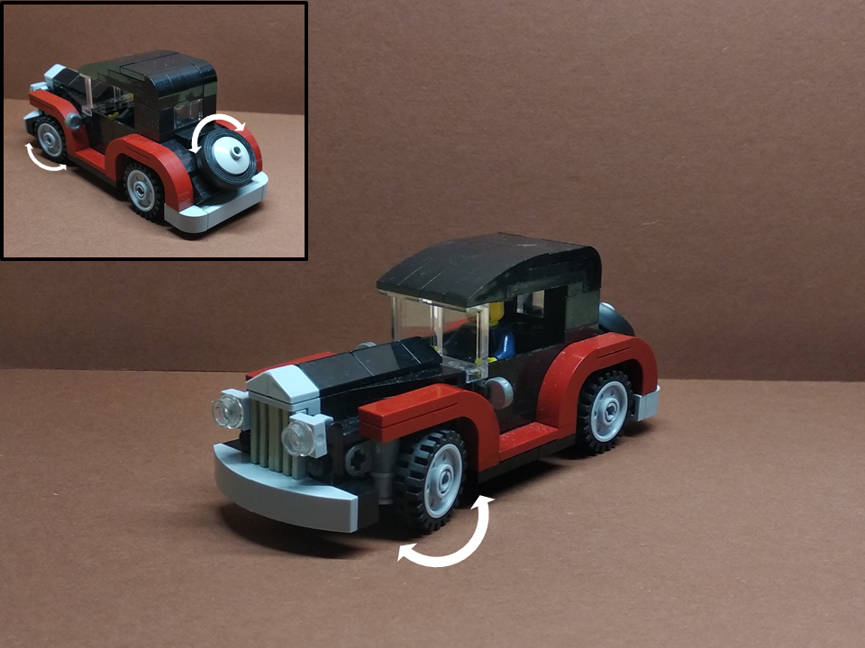 LEGO IDEAS - Build a Vintage car to cruise the streets of LEGO® Modular ...