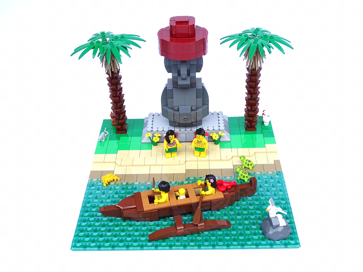 LEGO IDEAS - Build an Add-on! - Cruising Adventures at Easter Island