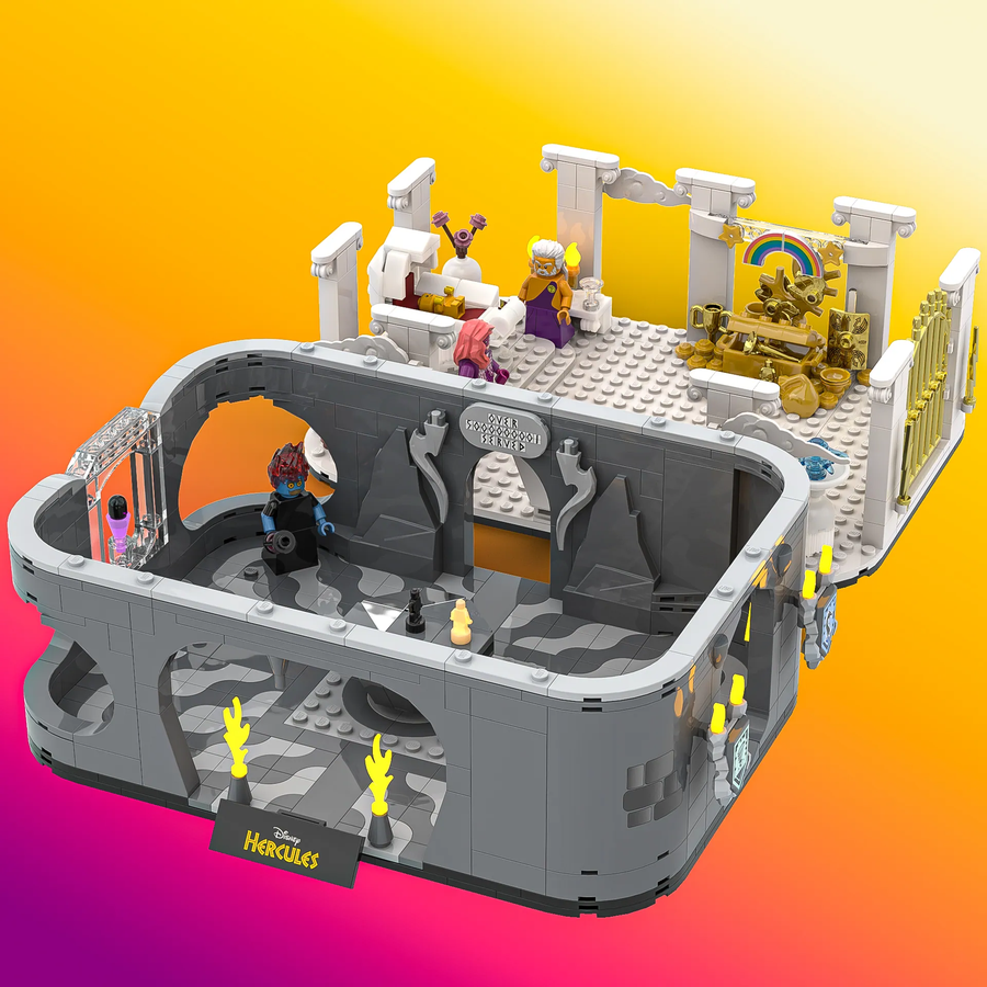 LEGO IDEAS - 100 years of fairytales! - Hercules - Heaven vs Underworld