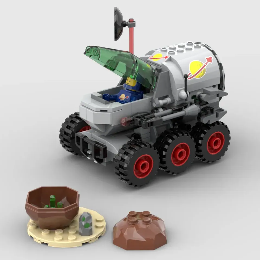 LEGO IDEAS - Exploring The Cosmos - VEHICLE: Explorer With Lab and Flyer