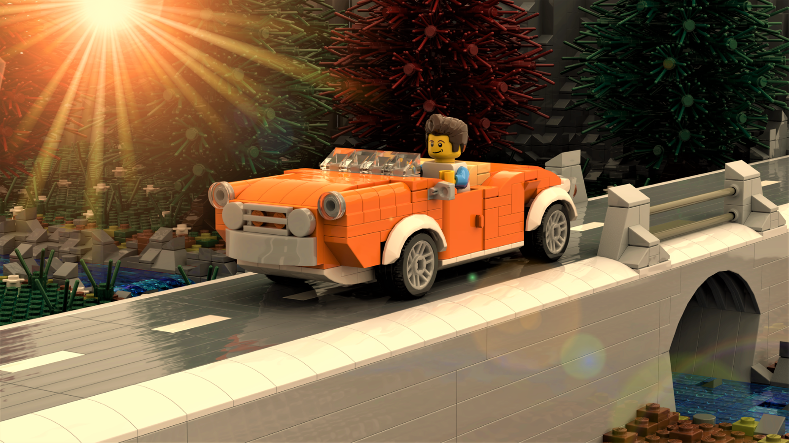 LEGO IDEAS - Build a Vintage car to cruise the streets of LEGO® Modular ...