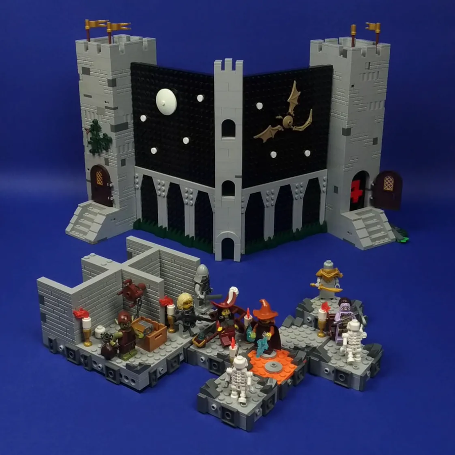 LEGO IDEAS - 50 years of Dungeons & Dragons! - DND Adventure Set