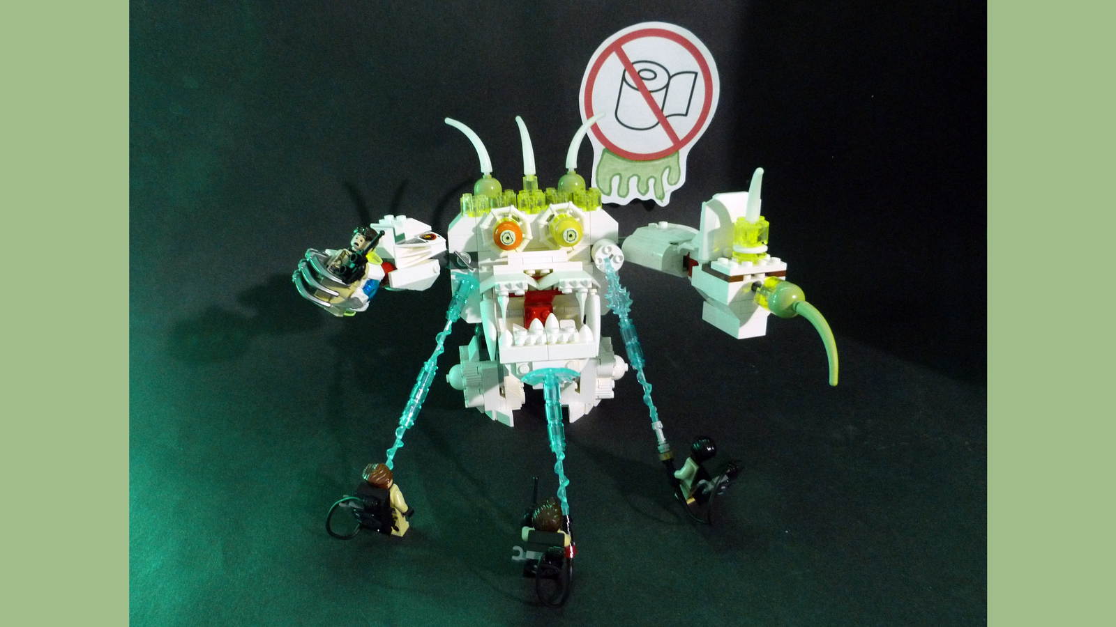 LEGO IDEAS - Build a Ghost You Are Afraid Of! - The Toliet of Horror!!!!