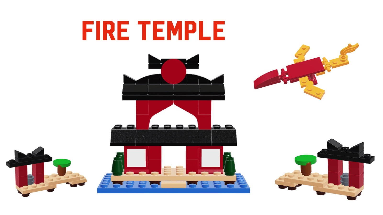 LEGO IDEAS - 10 Years of LEGO® NINJAGO®! - Temple of Fire