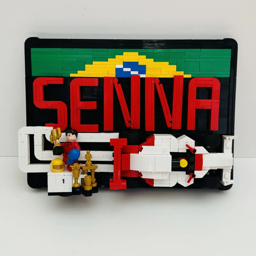 LEGO IDEAS - Building a Legend - Ayrton Senna: A Formula One Legend