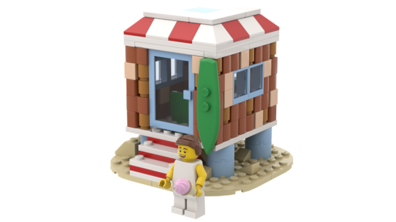 LEGO IDEAS - Do you want to go to the seaside? - The Beach Shack
