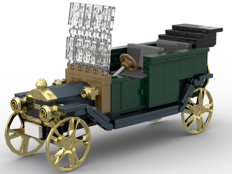 LEGO IDEAS - Build a Vintage car to cruise the streets of LEGO® Modular ...