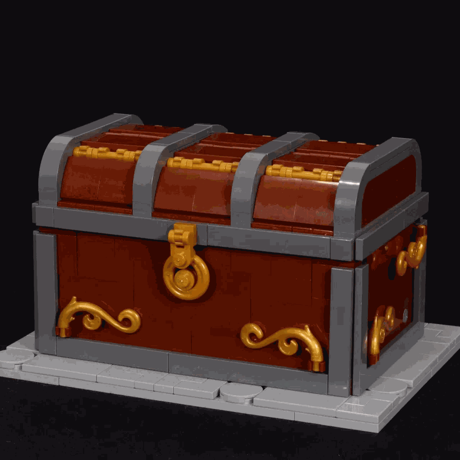 LEGO IDEAS 50 Years Of Dungeons Dragons Mechanical Mimic Chest