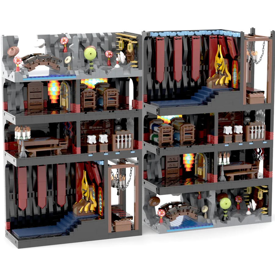 LEGO IDEAS - 50 years of Dungeons & Dragons! - Modular Minifig-Sized ...
