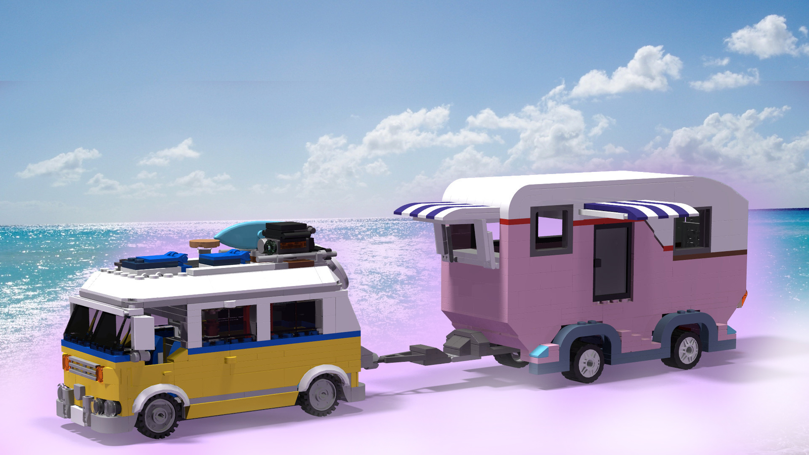 LEGO IDEAS - Build an Add-on! - Big travel trailer