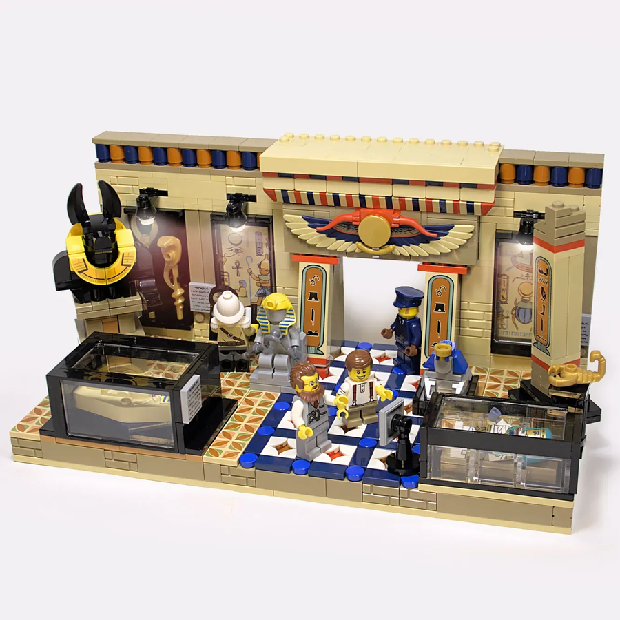 LEGO IDEAS - Create your own Exhibition - Ancient Egypt Exhibit