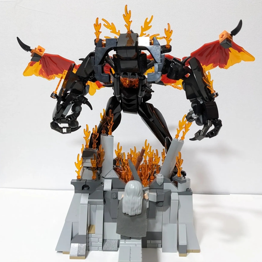 LEGO IDEAS - Exploring the world of Middle-Earth - Scene: The Balrog of ...