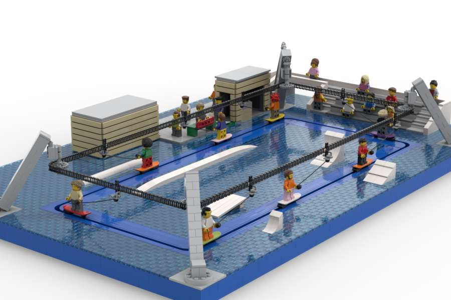 LEGO IDEAS - We love sports! - Wakeboarding Park