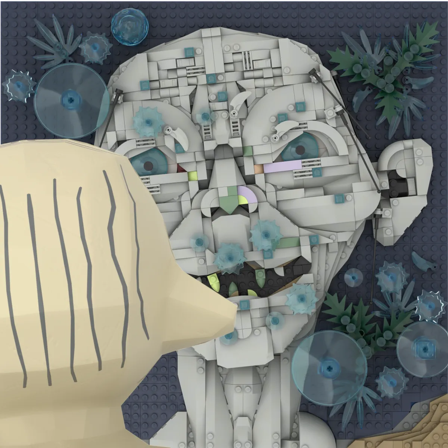 LEGO IDEAS - Exploring the world of Middle-Earth - Scene: Smeagol Talks ...