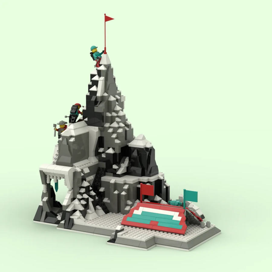 LEGO IDEAS - An escape, a reset, in the A-Frame Cabin - Climbing the ...