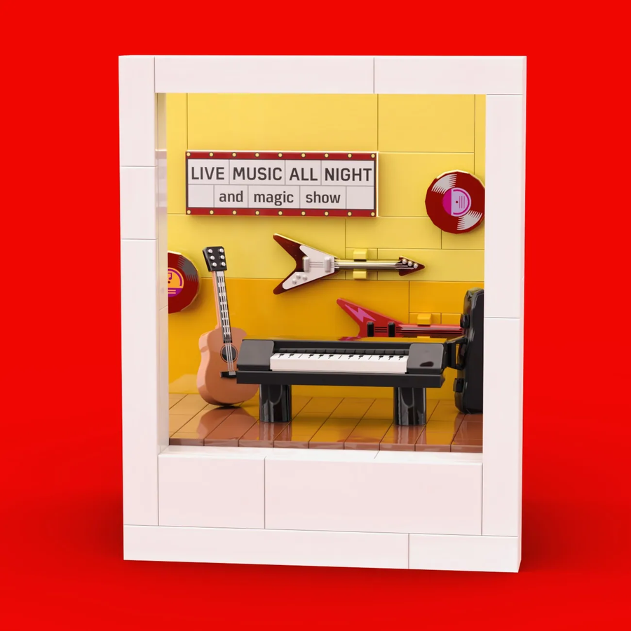 LEGO IDEAS - Picture perfect memories - Music Studio