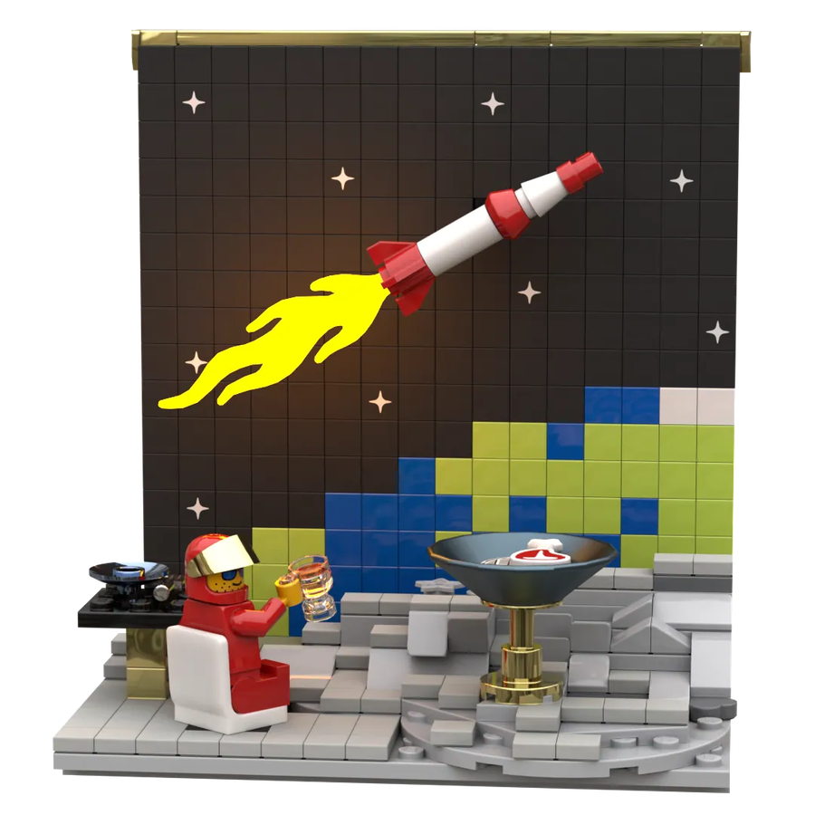LEGO IDEAS - Design The Ultimate Postcard for Space Exploration - Scene ...