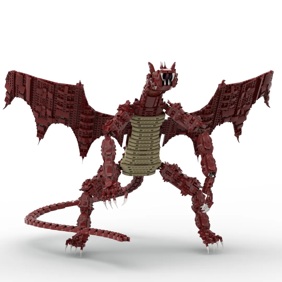 LEGO IDEAS - 50 years of Dungeons & Dragons! - Red Dragon