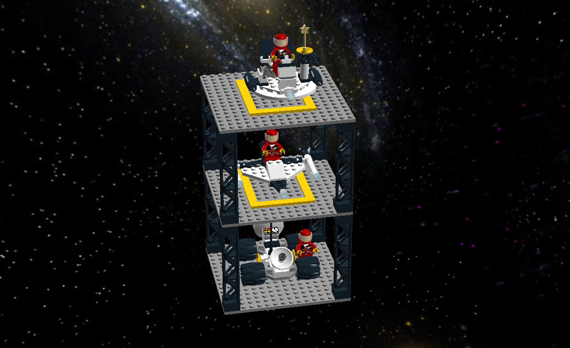 LEGO IDEAS - LEGO Moments in Space - here is a lot of vehicles on a ...