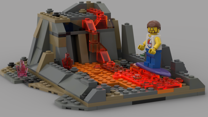 LEGO IDEAS - Build that holiday into THAT holiday! - Lava Surfing