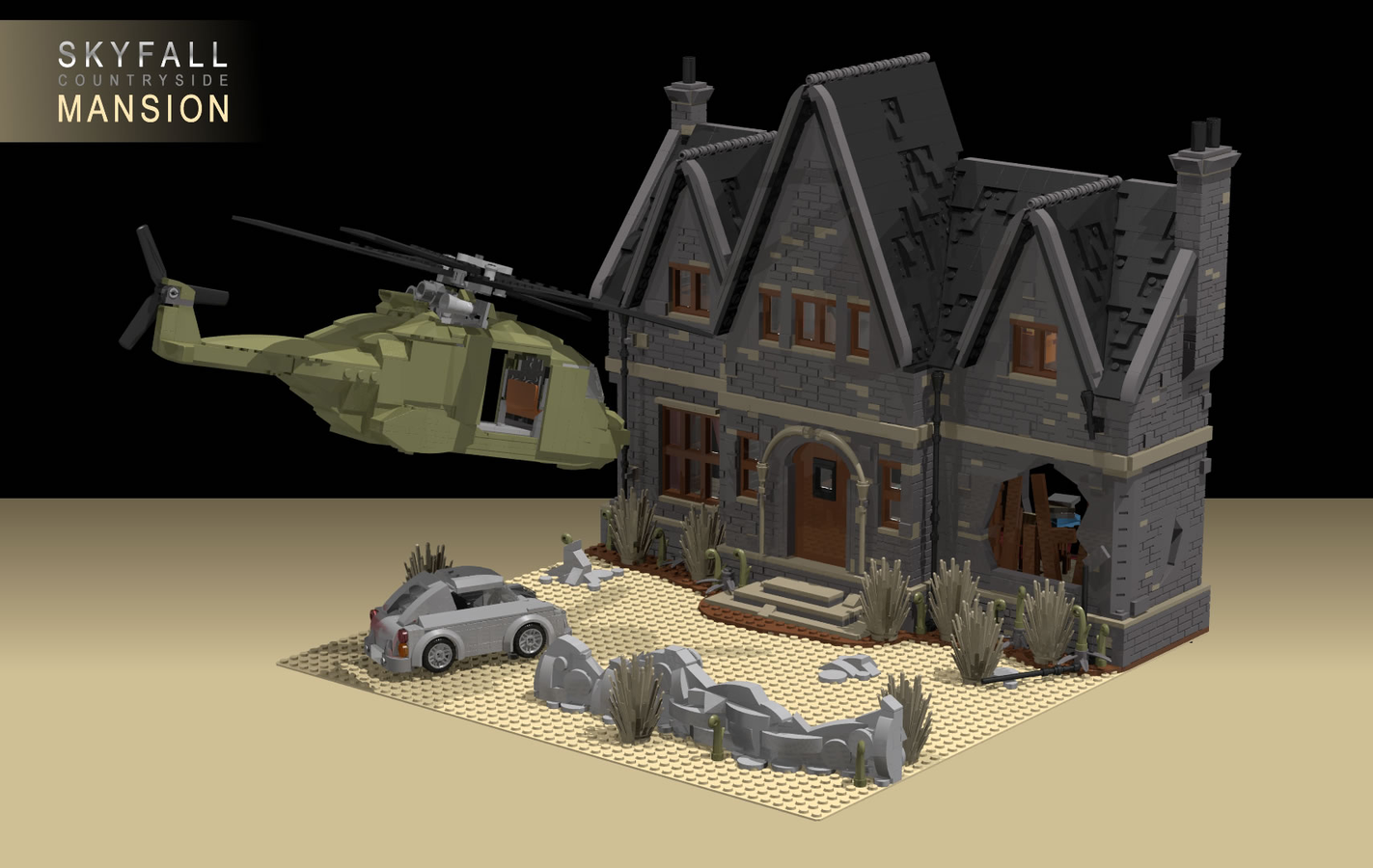 Skyfall House Interior