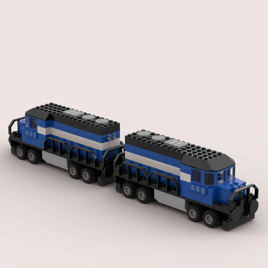 LEGO IDEAS - Customize your ride with LEGO 2K Drive - Double Trouble Train!