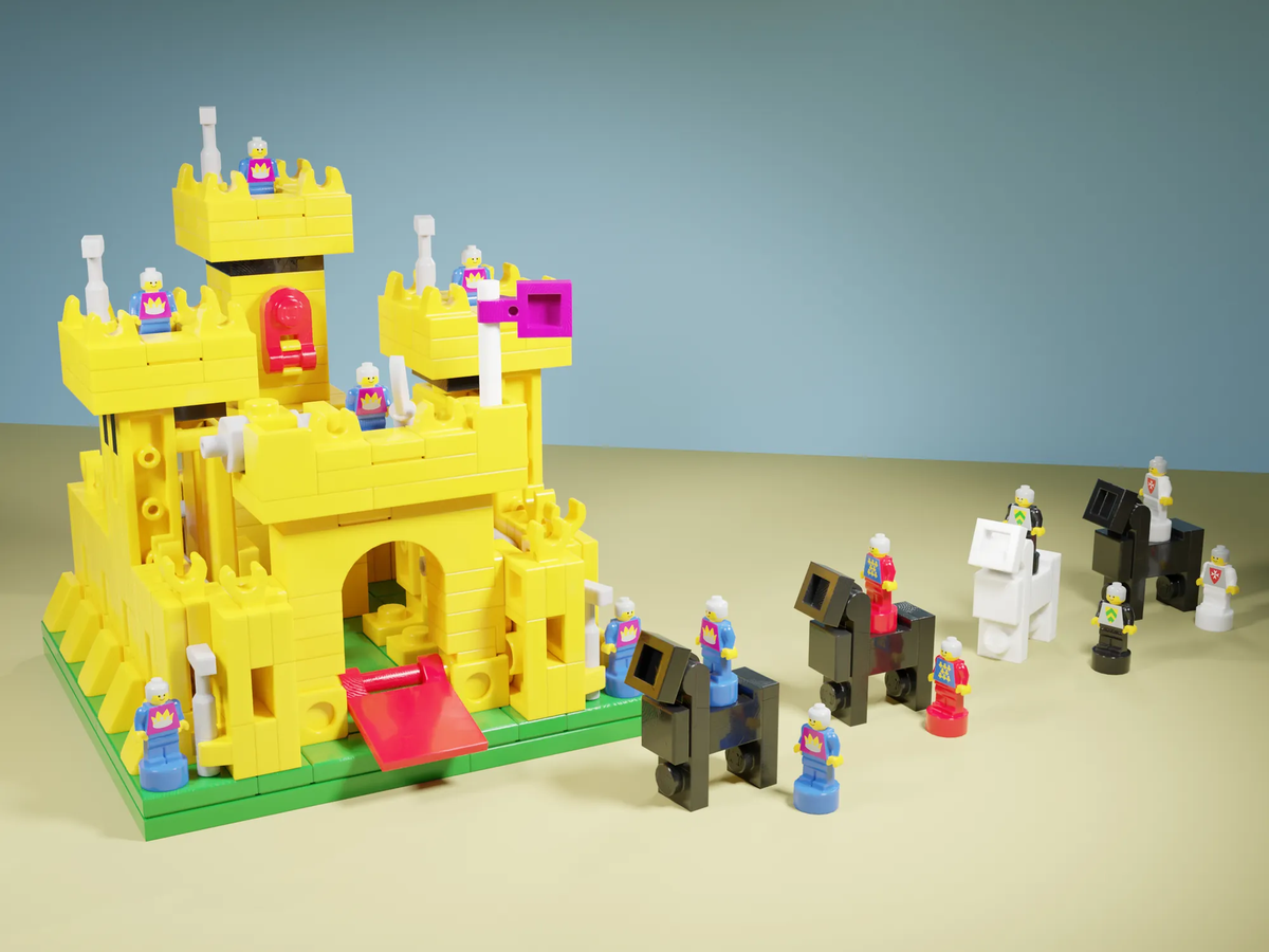 LEGO MOC Classic Yellow Castle Enhanced Edition By Simon Lenz ...