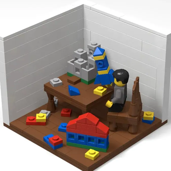 LEGO IDEAS - Me, myself and I - LEGO Build Table