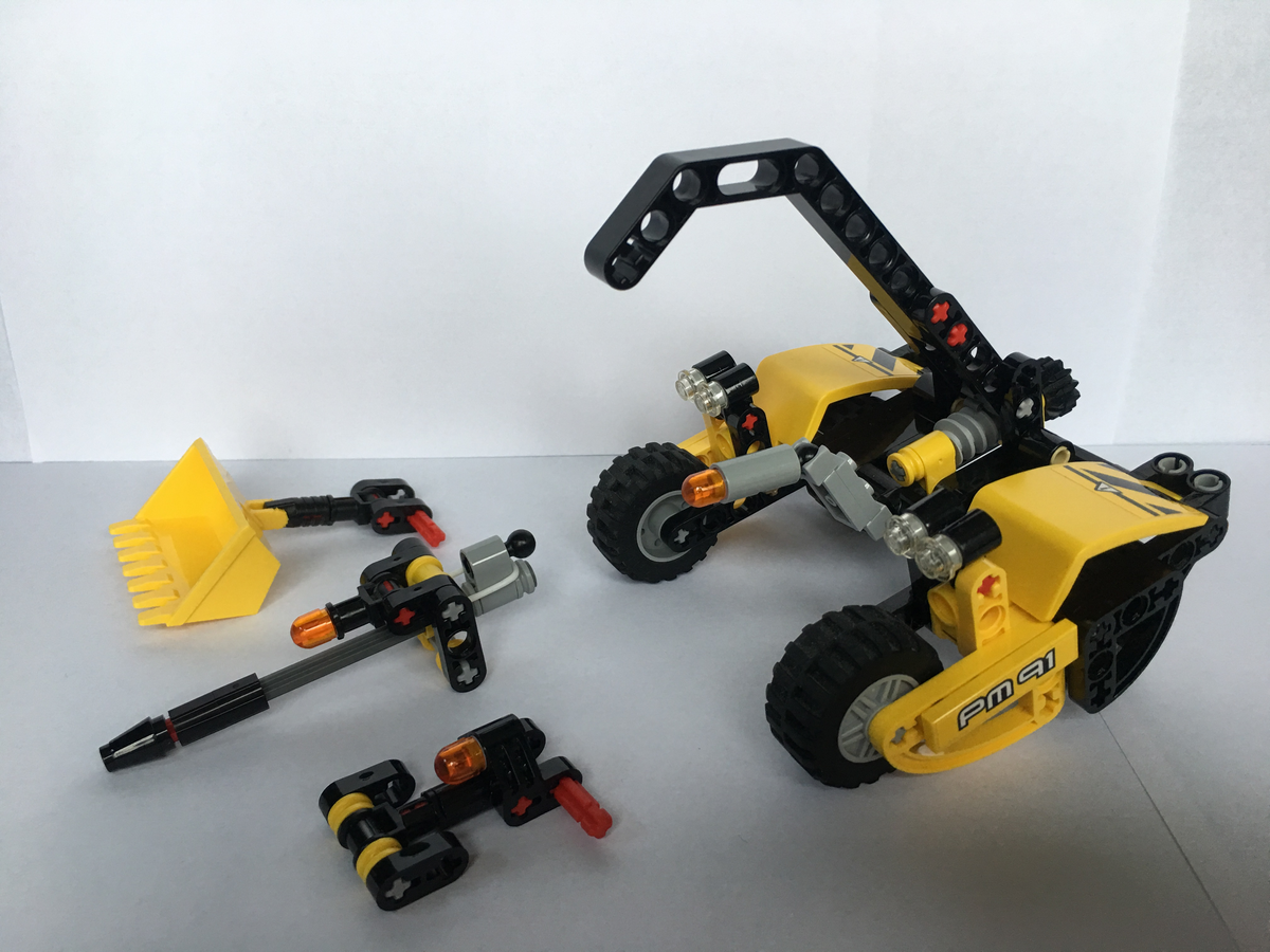 LEGO IDEAS - Build the construction machines of the future! - The multi arm