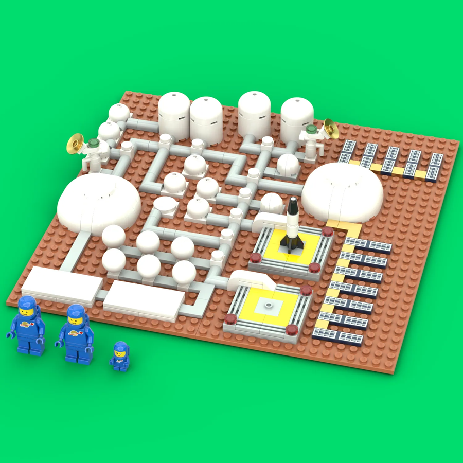 LEGO IDEAS - Exploring The Cosmos - Base: First Mars Base