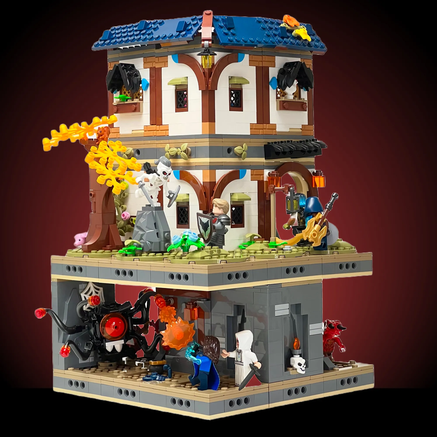 LEGO IDEAS - 50 years of Dungeons & Dragons! - Modular D&D Campaign Builder