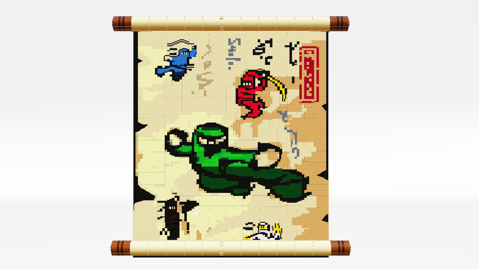 LEGO IDEAS - 10 Years of LEGO® NINJAGO®! - The Green Ninja Scroll