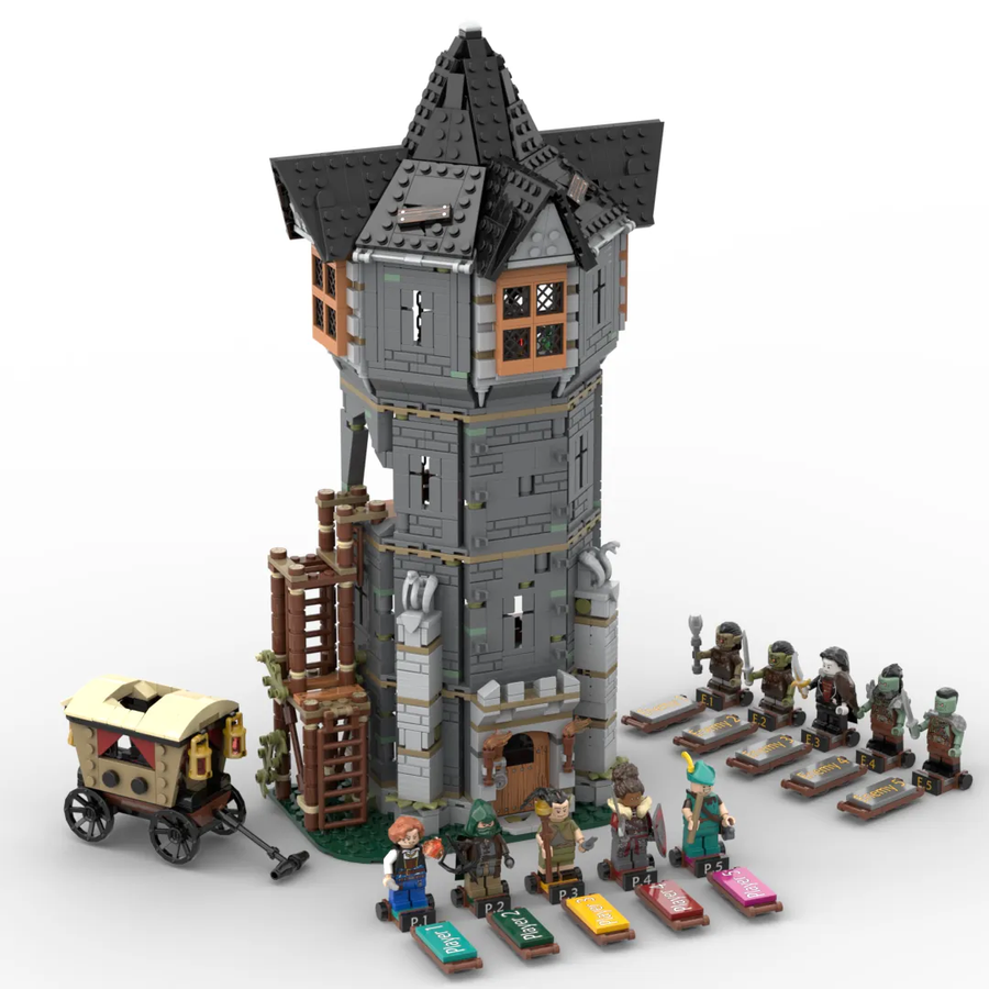 LEGO IDEAS - 50 years of Dungeons & Dragons! - Van Richten's Tower