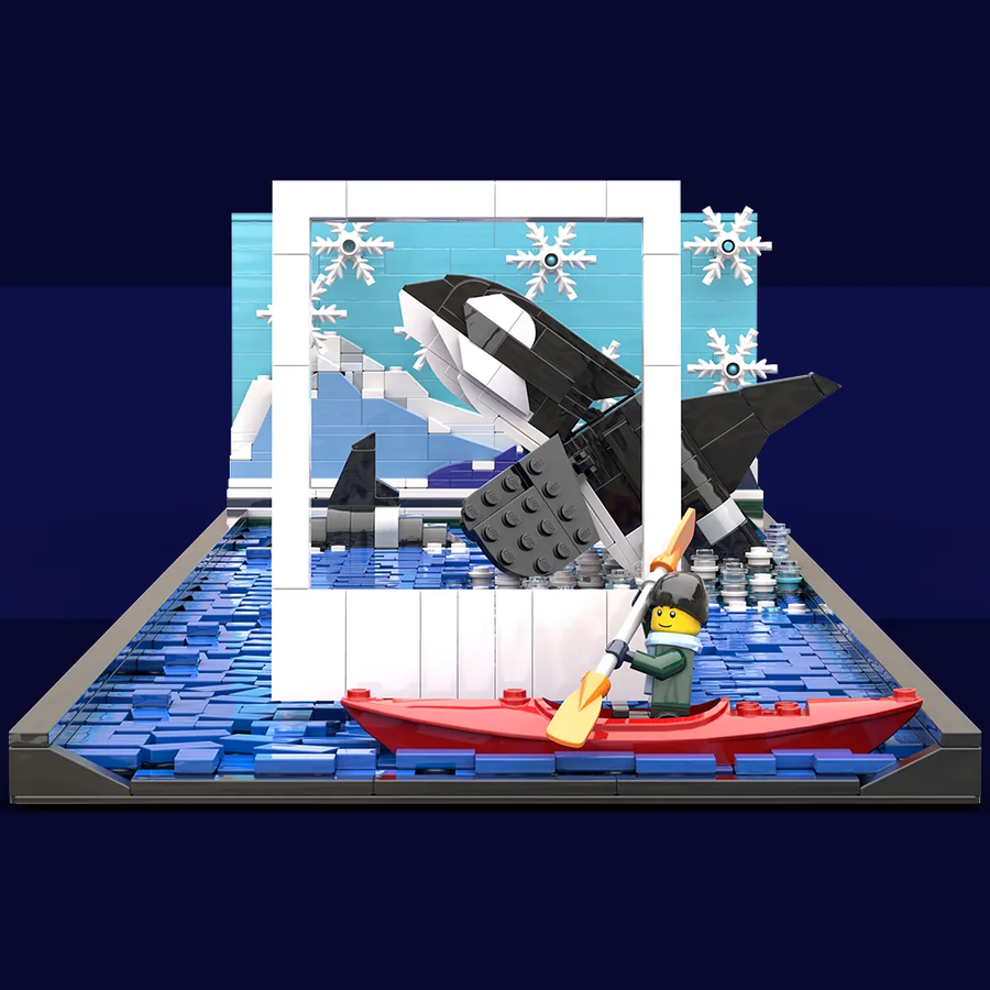 LEGO IDEAS - Picture perfect memories - Magical Killer Whale Moment