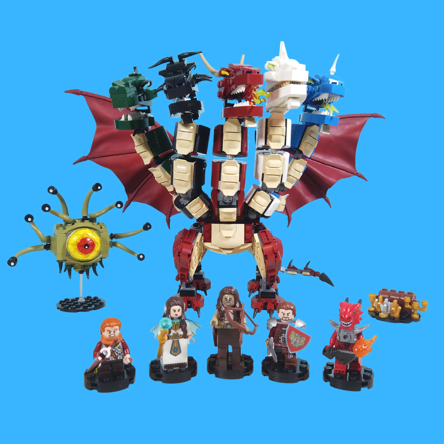 LEGO IDEAS - 50 years of Dungeons & Dragons! - Tiamat, Queen of the ...
