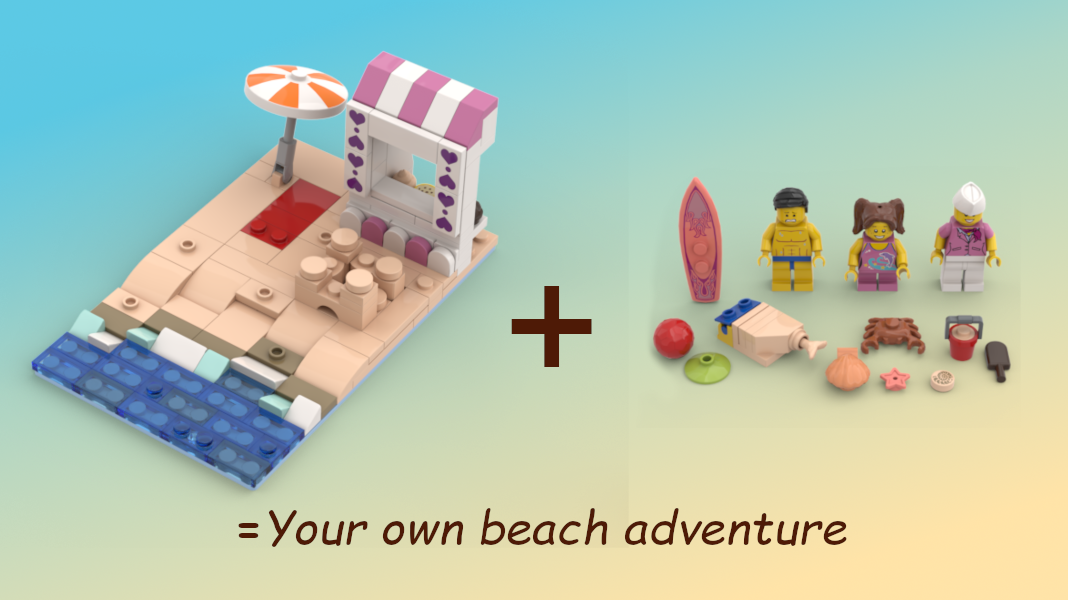 LEGO IDEAS - Do you want to go to the seaside? - A Personal Beach