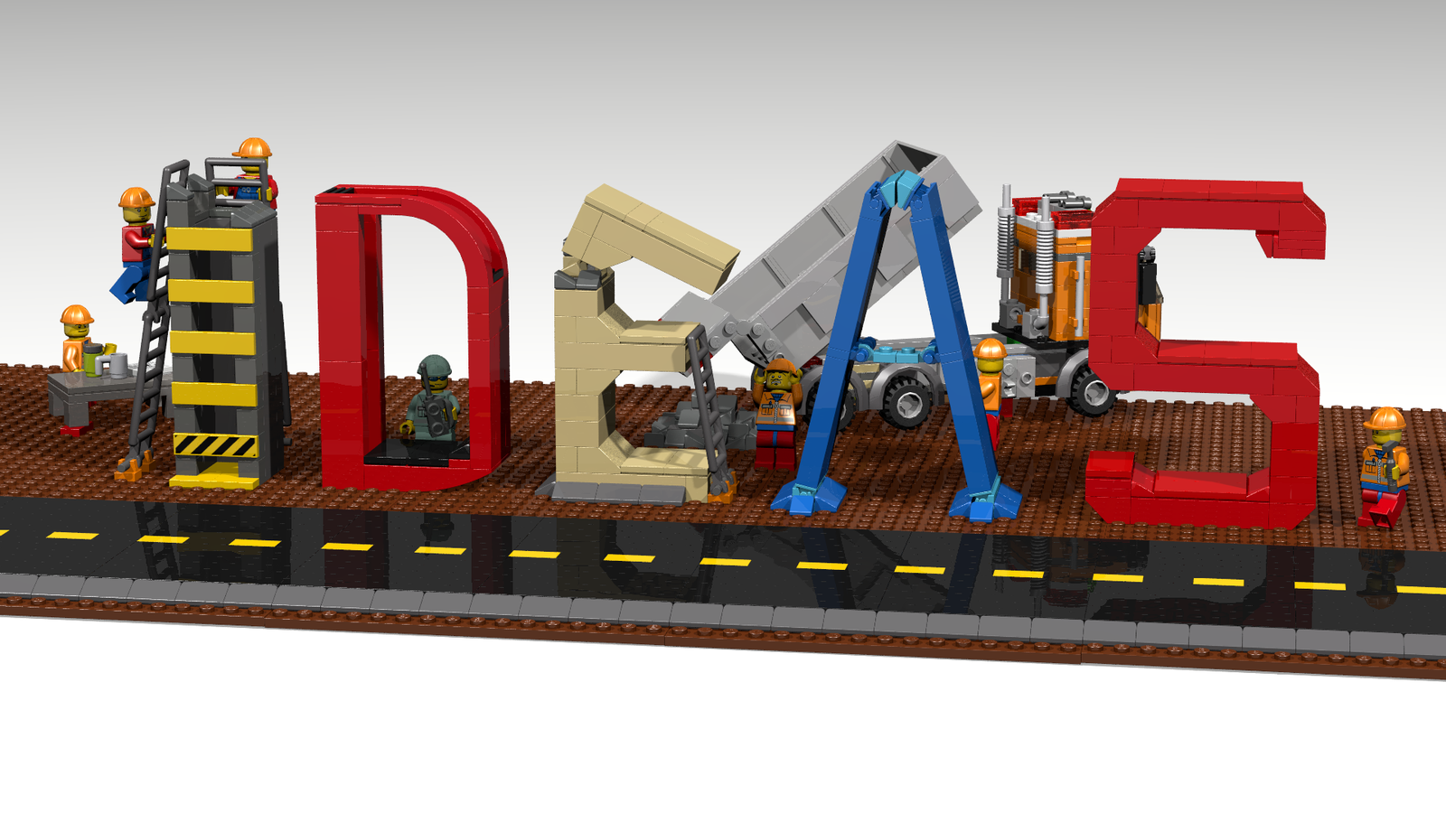 LEGO IDEAS - Build Your LEGO Ideas Logo - Building Ideas