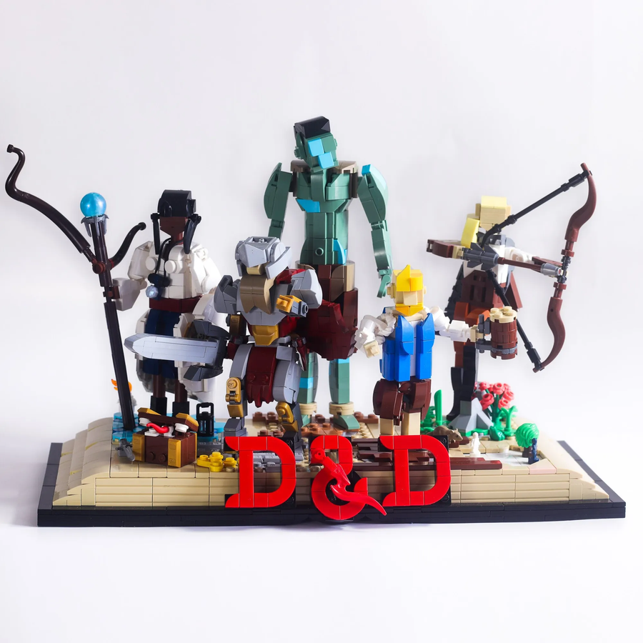 LEGO IDEAS - 50 years of Dungeons & Dragons! - A Dysfunctional Party