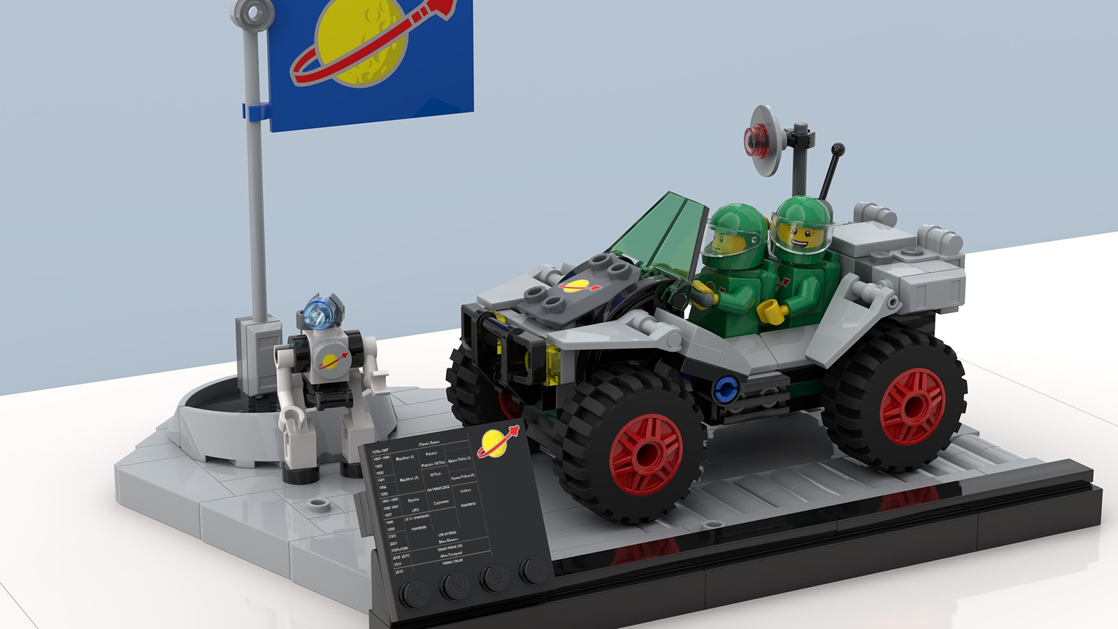 LEGO IDEAS - Out of this World Space Builds! - Classic Space Display