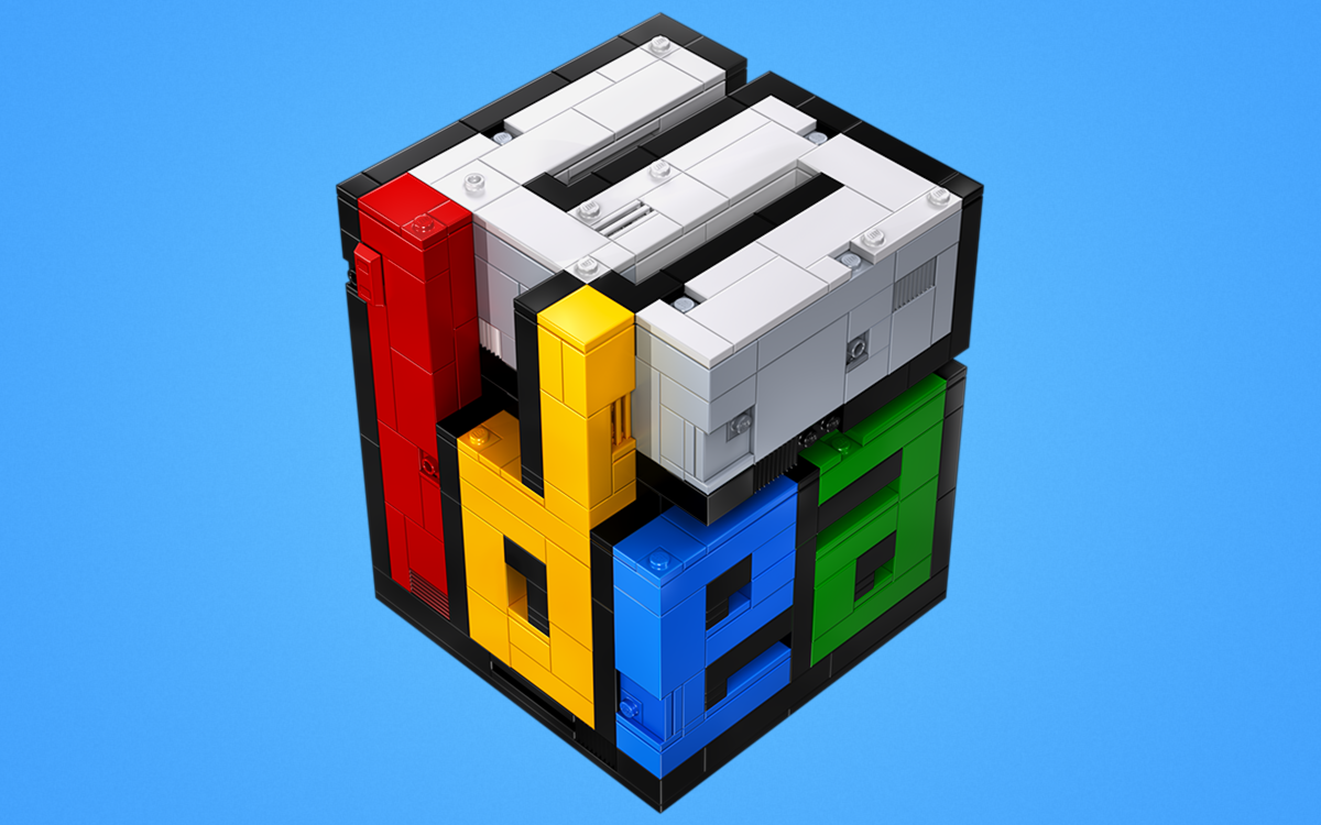 LEGO IDEAS - Build Your LEGO Ideas Logo - Ideas cubed