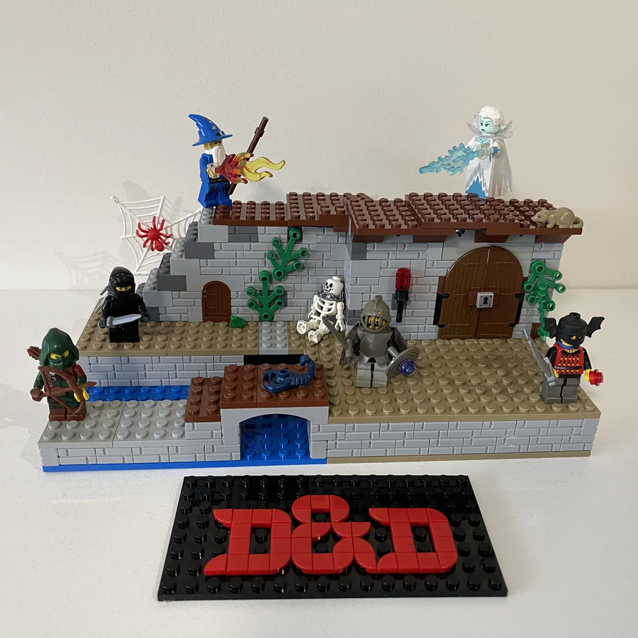 LEGO IDEAS - 50 years of Dungeons & Dragons! - Classic Dungeon Adventure